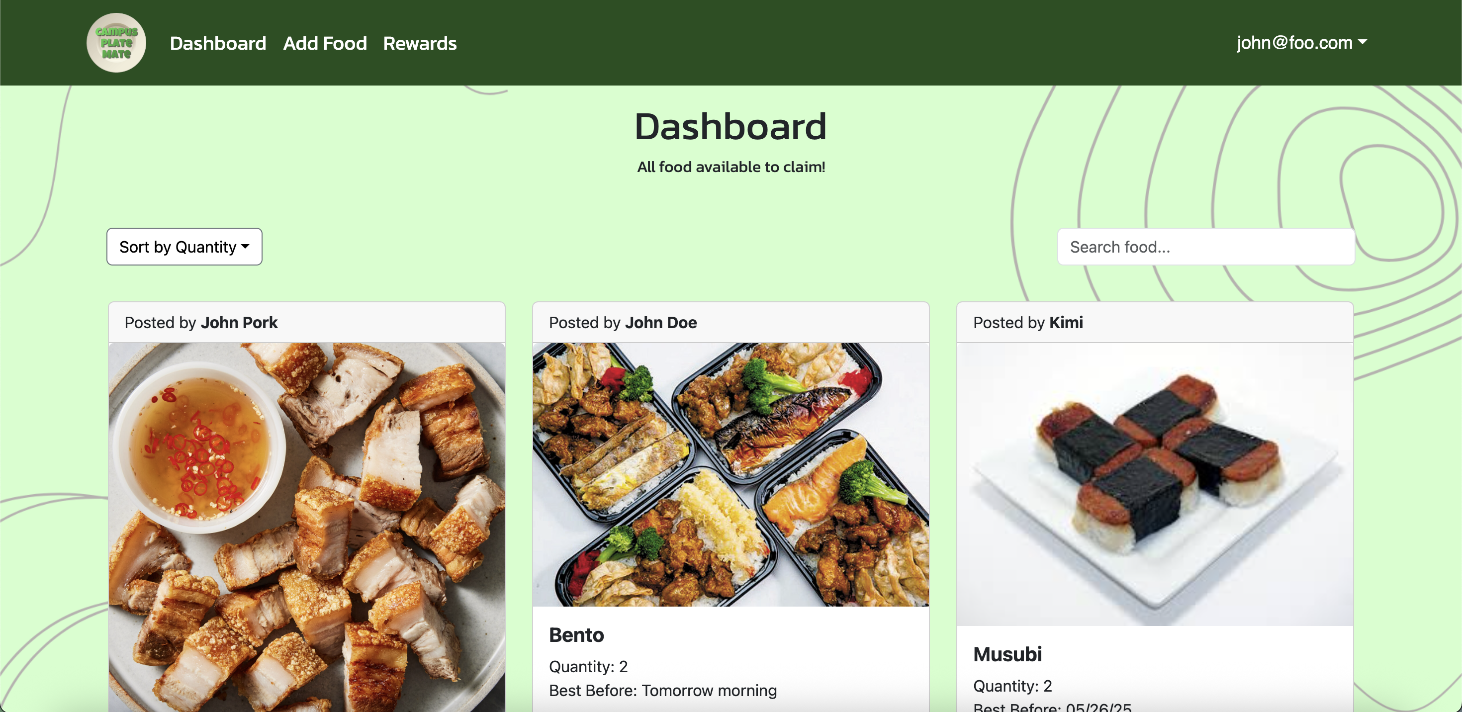 Campus Plate Mate | Aiming to Reduce Food Waste Around UH Manoa